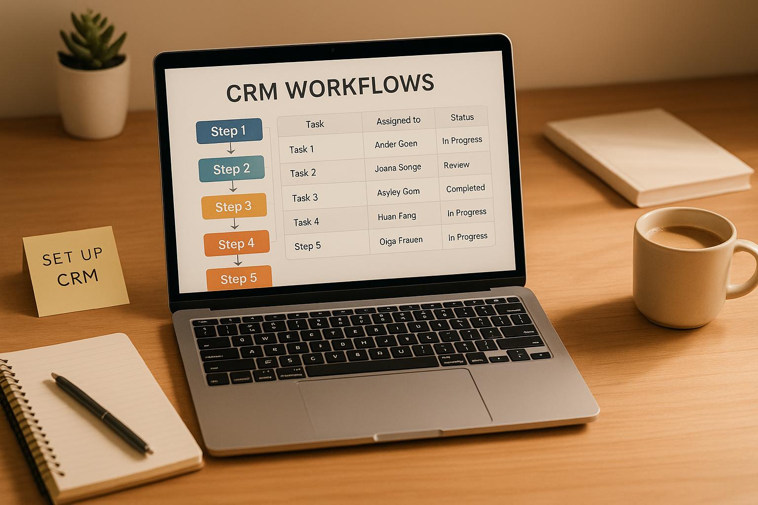 How to Set Up CRM Workflows in 5 Steps